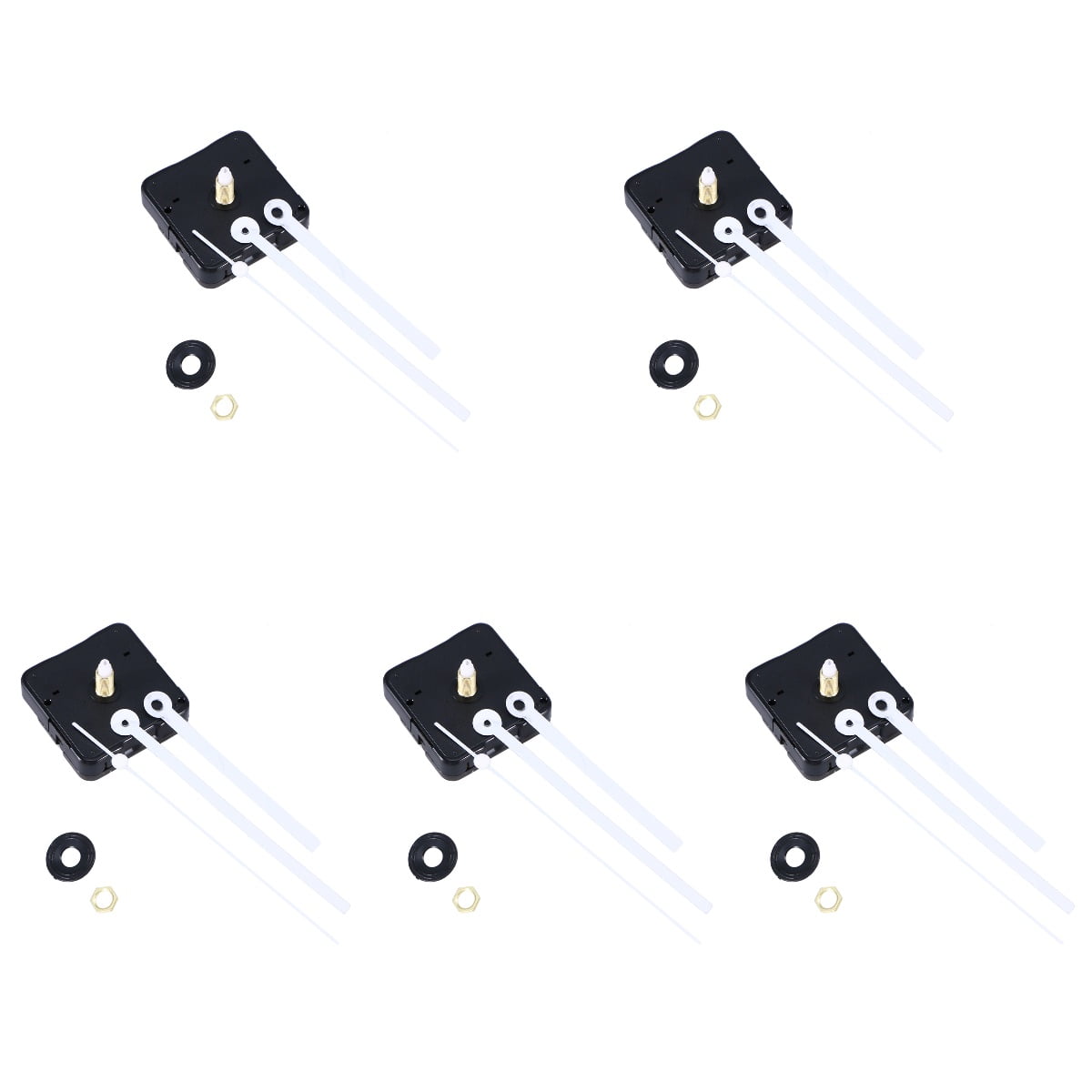 5 Pack Clock Movement Wall The Gift Accessories Clockwork Hands Motor ...