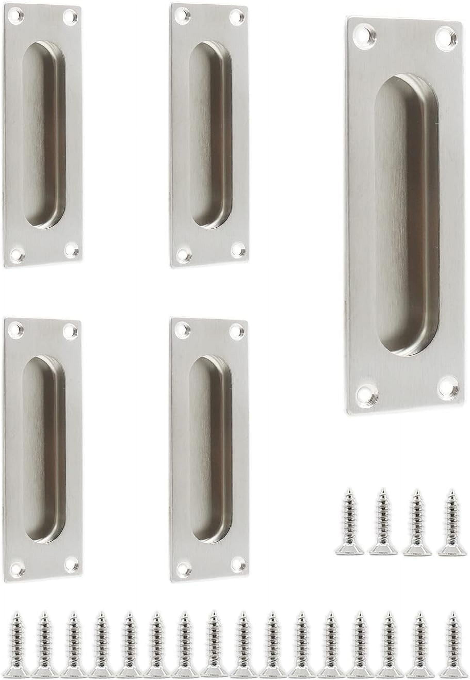 5 Pa Closet Door Pulls, Stainless Steel Kitchen Drawer Pulls Cabinet ...
