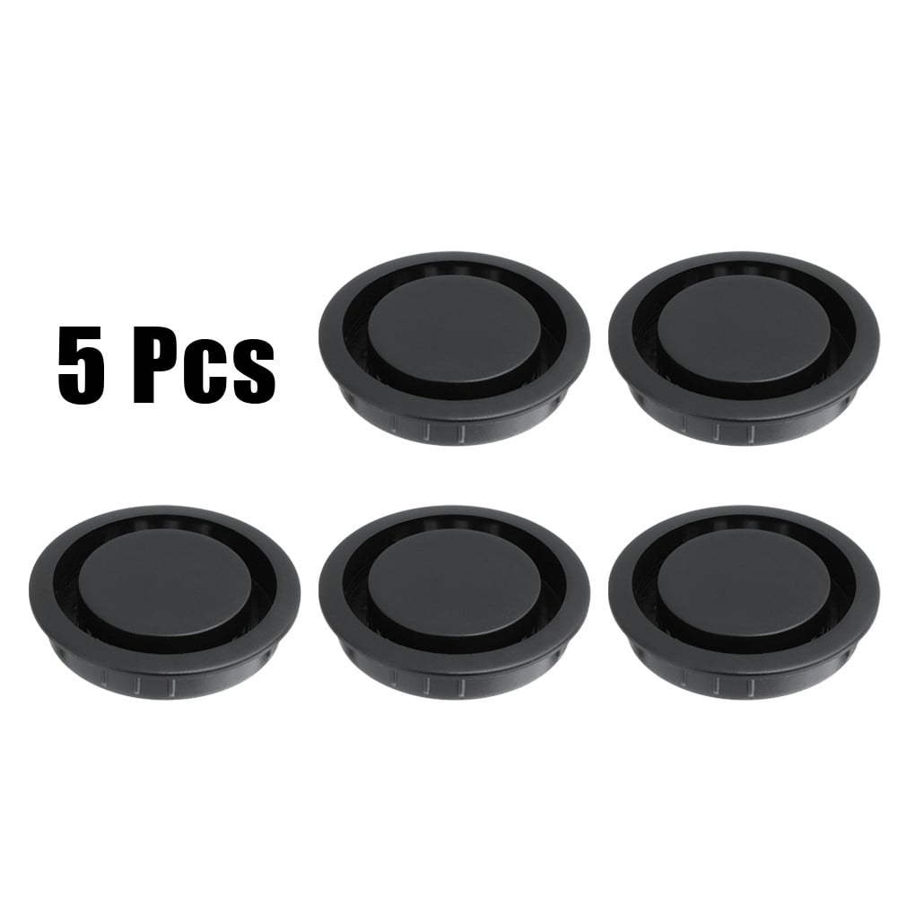 5-Pack Closet Wardrobe Air Vent Covers,50mm Diameter,ABS Plastic ...