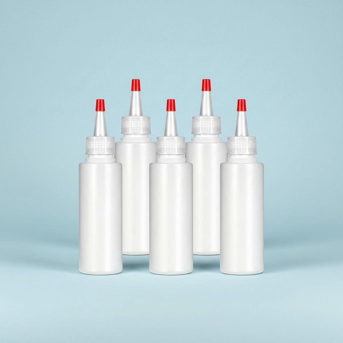 5 Pack Condiment Bottles Squeeze, 5 Oz Squeeze Bottles for Sauces Leak ...
