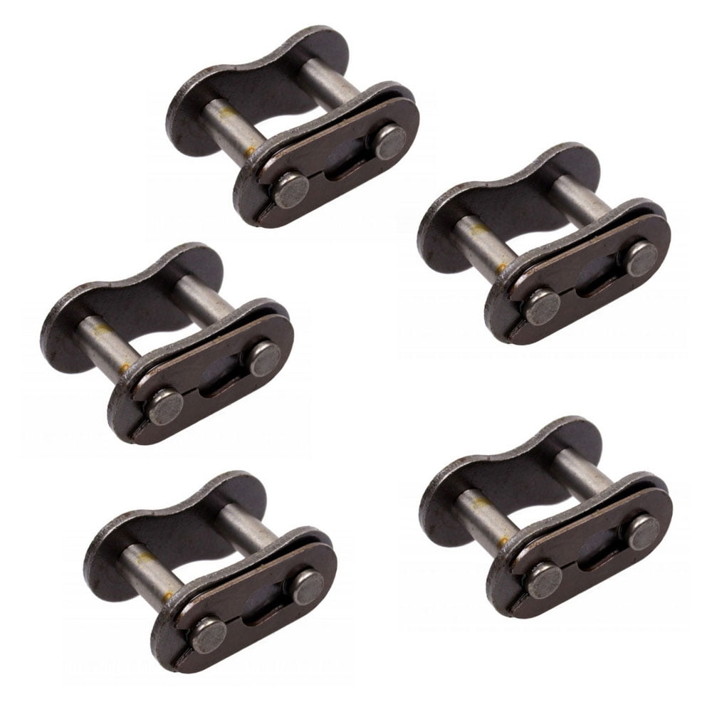 (5 Pack) Connecting Link CCL-43 (1/2" x 1/8") for Go Cart and Mini Bike Roller Chain / 404 , 404 ...