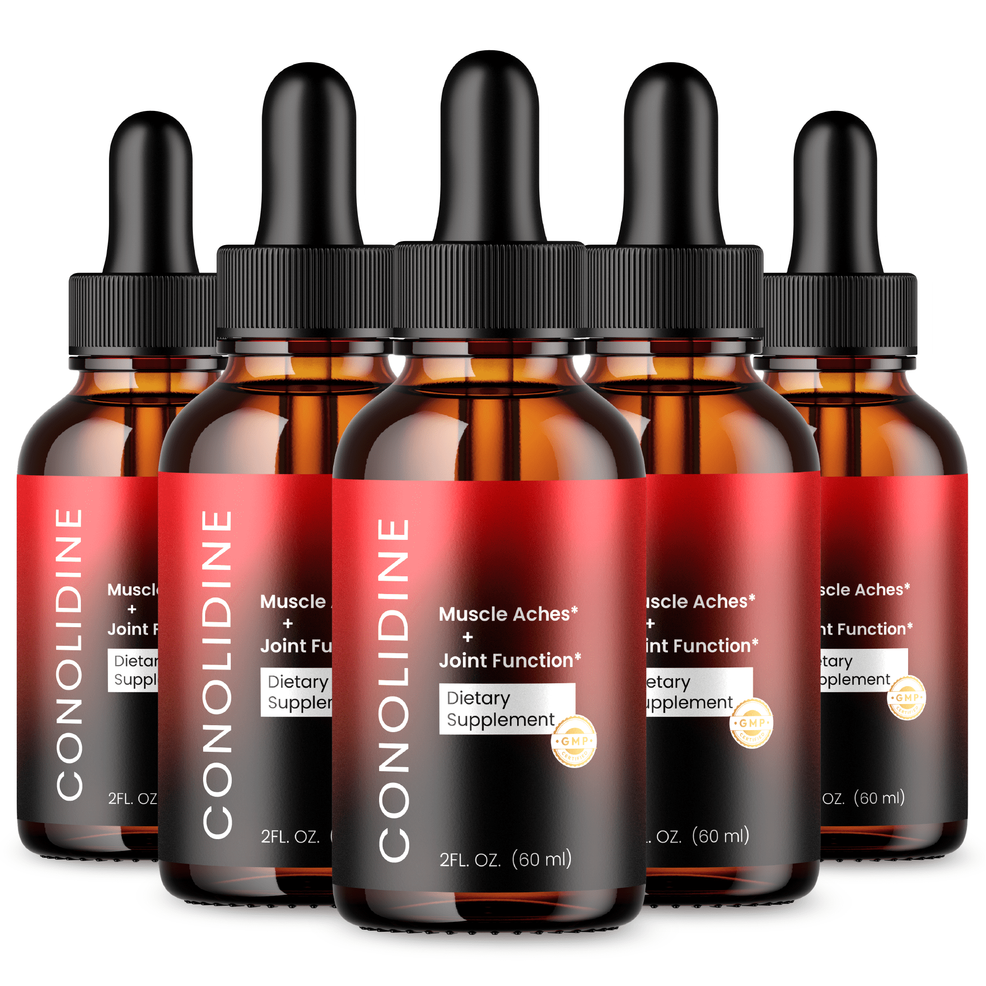 (5 Pack) Conolidine Drops Advance Blood Formula Support Supplement ...