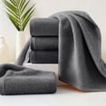 5 Pack Cotton Face Towels Absorbent Quick Dry Washcloth for Bathroom ...