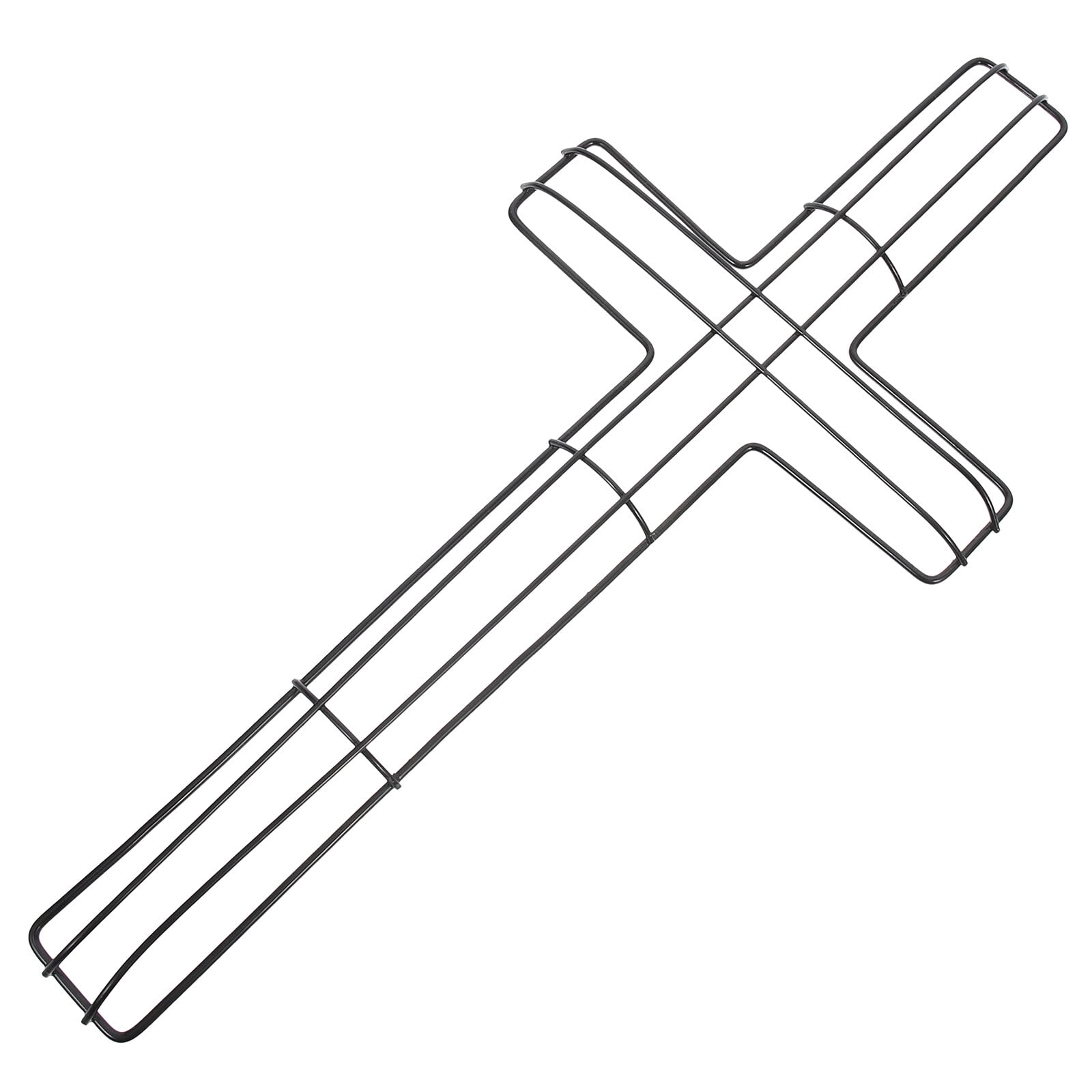 5 Pack Cross Wreath Frame Garland Making Supplies Garden Decoration ...