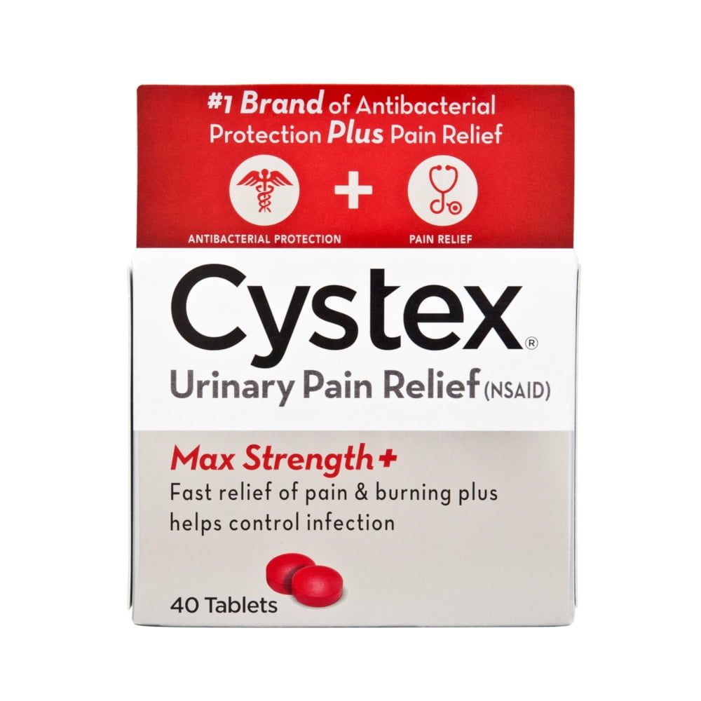 Cystex Urinary Tract UTI Meds - 5 Pack, 40 Tablets Each - Walmart.com