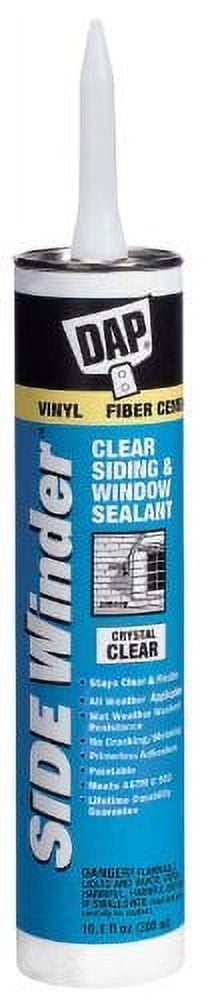 5 Pack Dap 00816 SIDE WINDER Siding & Window Sealant - Crystal Clear 10 ...