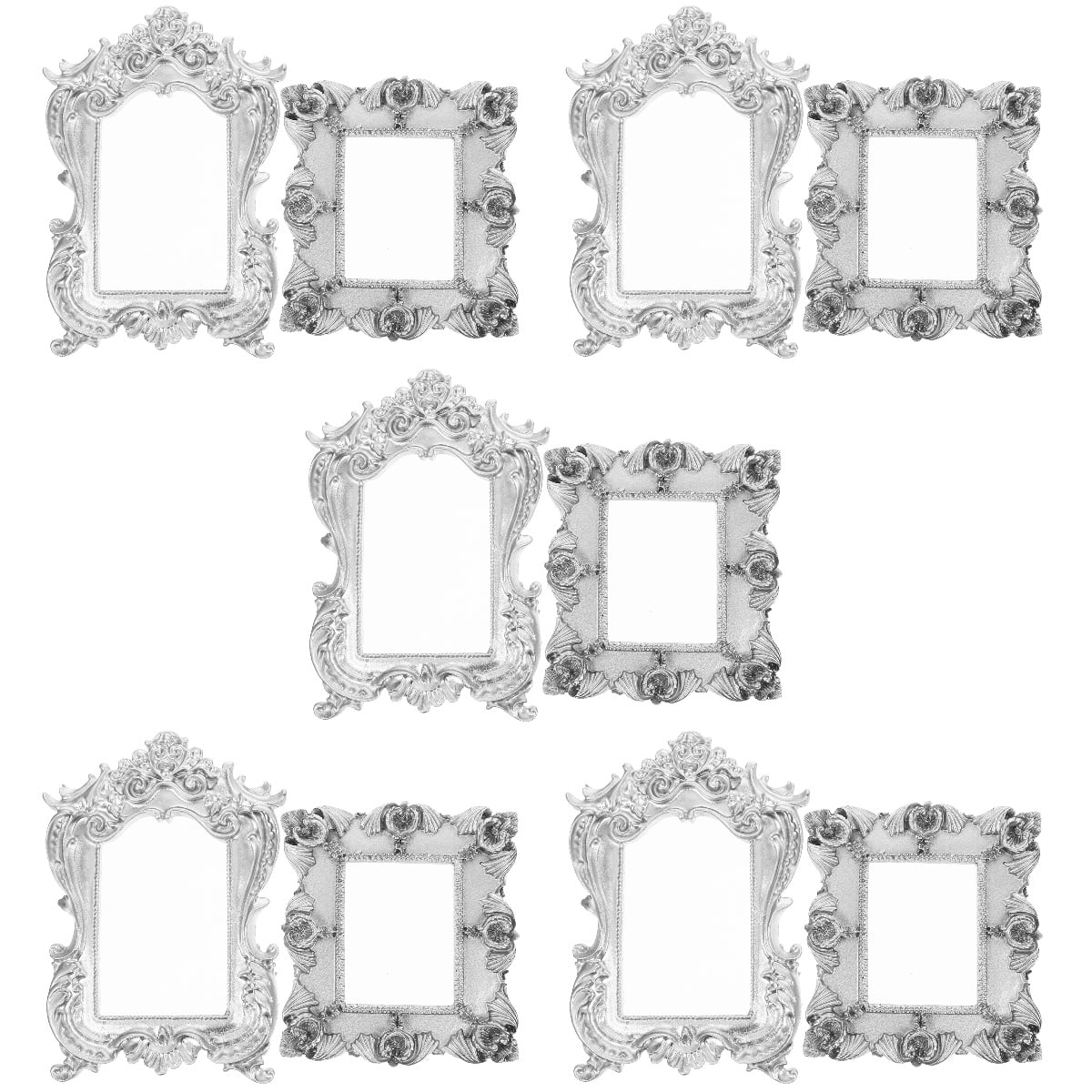 5 Pack Decor Quirky Home Mini Photo Frame Props Retro Table Decoration ...