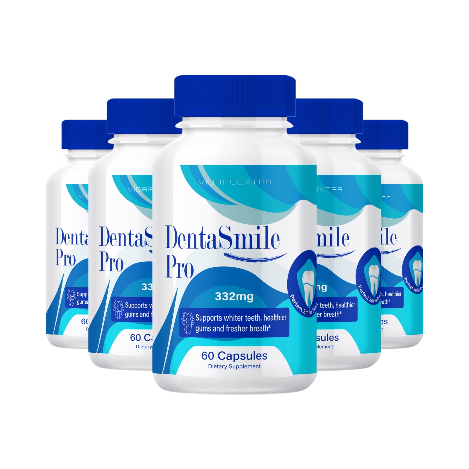 (5 Pack) Denta Smile - Denta Smile Pro Perfect Smile Capsules - Walmart.com