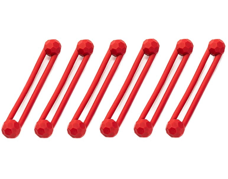 5/Pack Dental Silicone Ties Color Code Stretches Pro-Ties for Up to ...