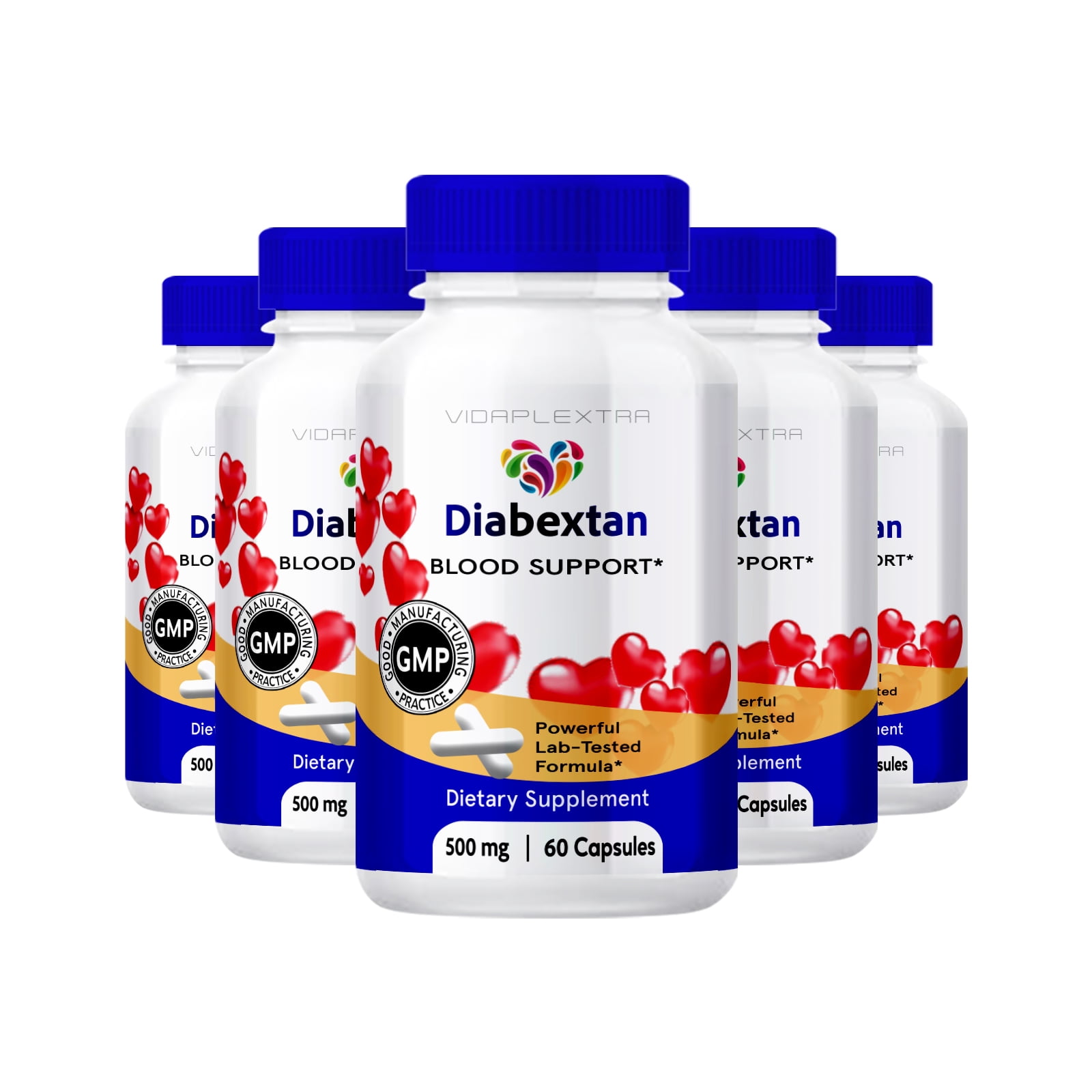 (5 Pack) Diabextan Capsules - Diabextan Capsules - Walmart.com