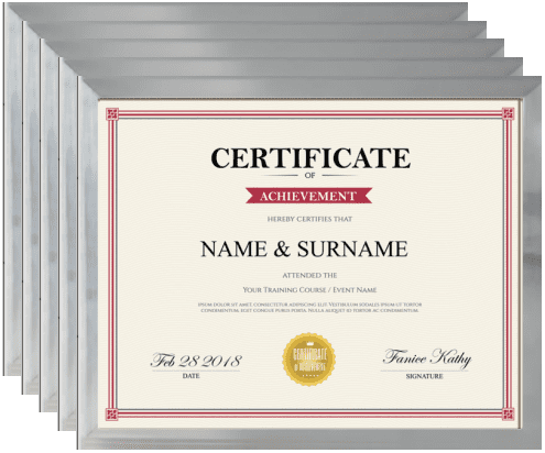 5 Pack Document Frame, 8.5x11 Certificate Frame, 8.5 x 11 Diploma Frame ...