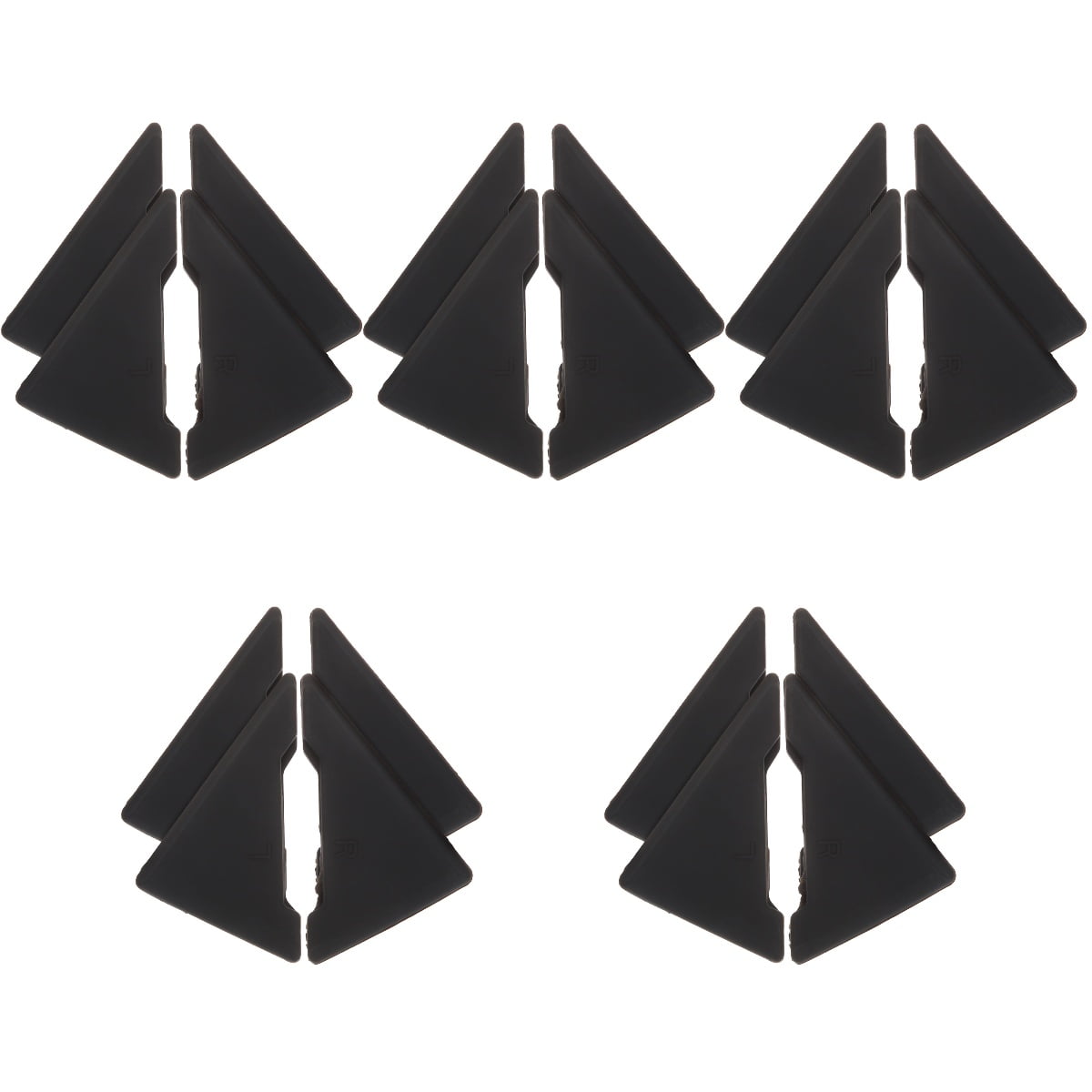 5 Pack Door Corner Guards Protector Car Edge Strip - Walmart.com