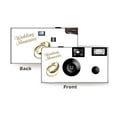 5 Pack-Double Gold Rings Wedding Disposable Cameras, Free Shipping ...