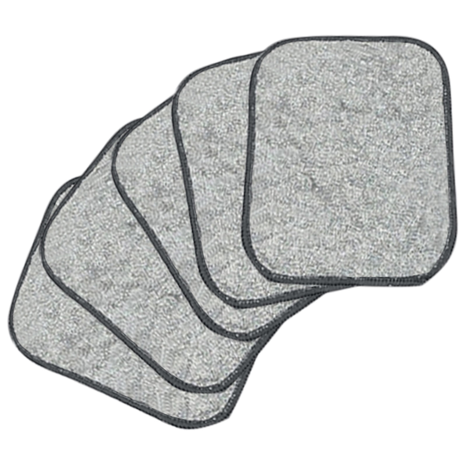 5 Pack Double-Sided Stainless Steel Dish Cloth - Reusable Scrubbing ...