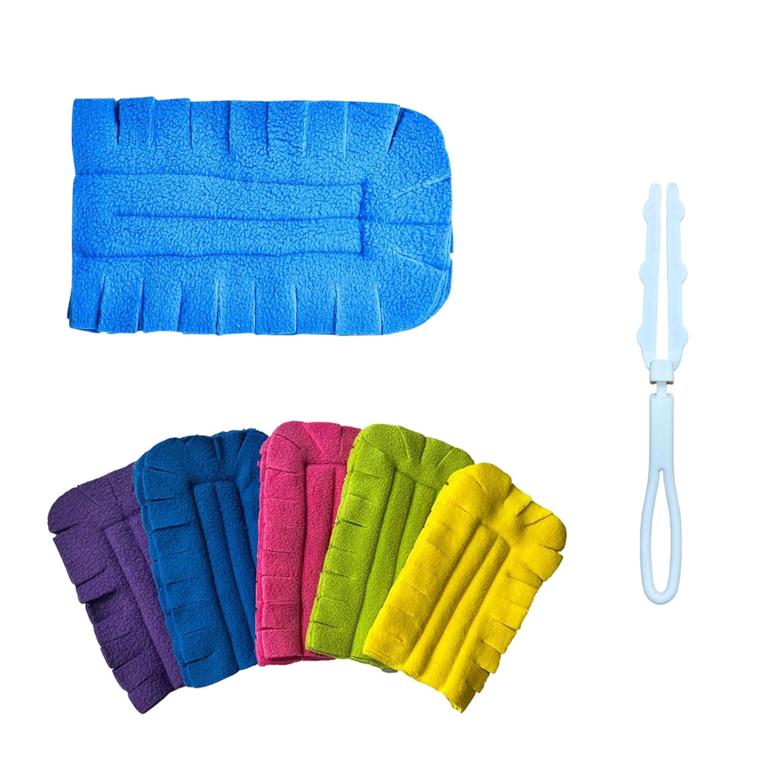 5 Pack Duster Set with Refills Disposable Washable Microfiber ...