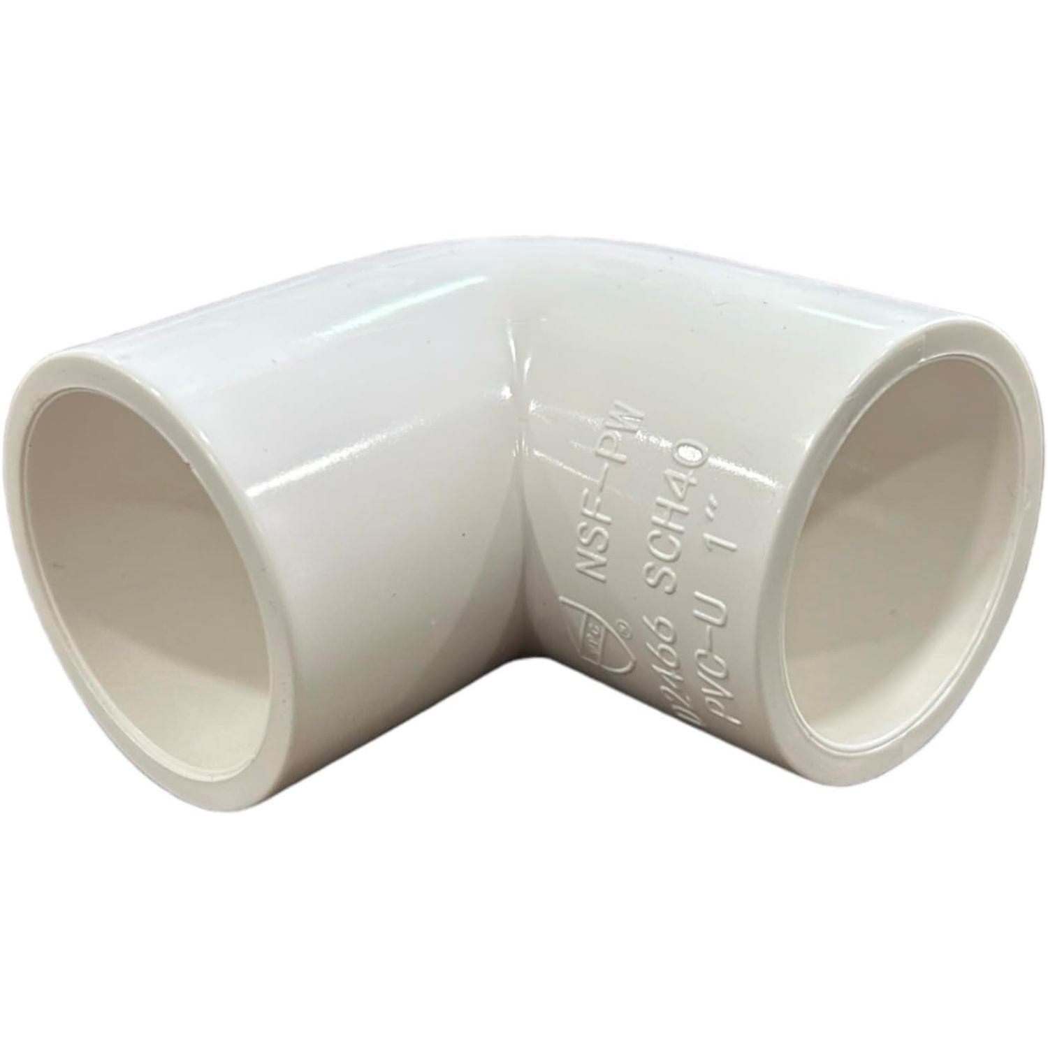5-Pack, ERA Schedule 40 PVC-U, 1", 90-degree Elbow Pipe Fitting ...