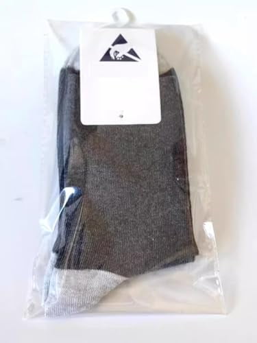 5 Pack ESD socks | Anti-Static Conductive Fabric | Provides Earthing ...