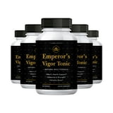 Emperors Vigor Tonic - 5 Pack, Male Support Capsules, 60 Capsules per ...