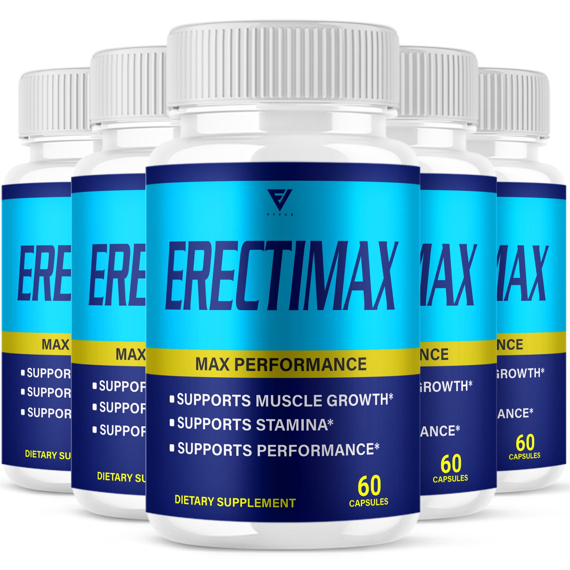(5 Pack) Erectimax Capsules, Erectimax Pills for Daily High Drive ...