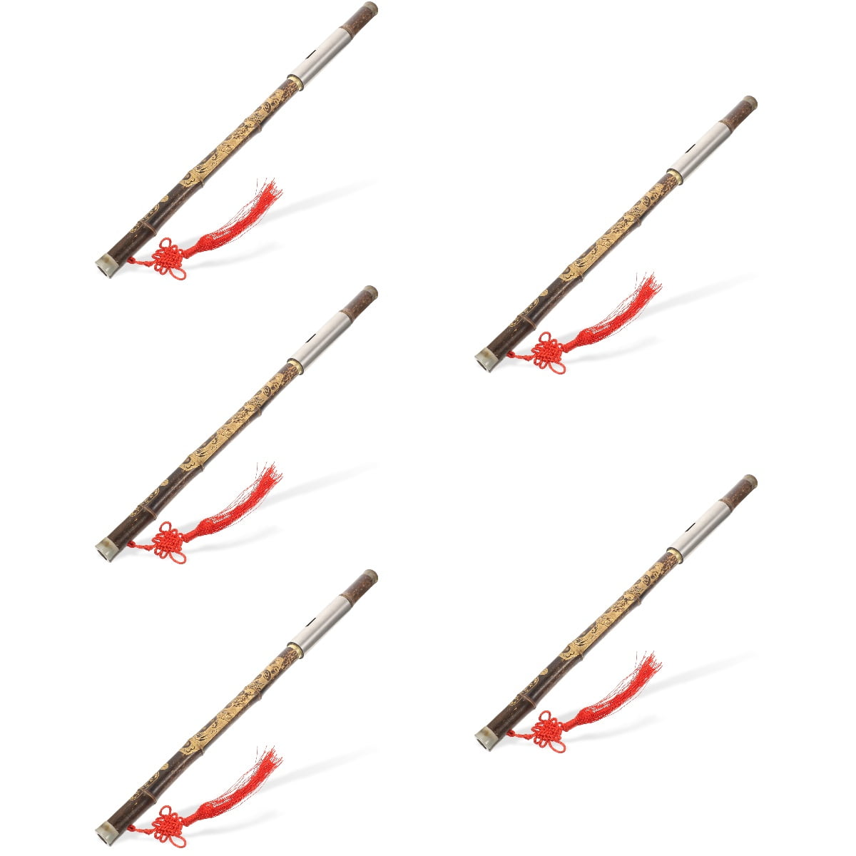 5 Pack Ethnic Bau Bawu Instrument Instruments Chakra Drum Student ...