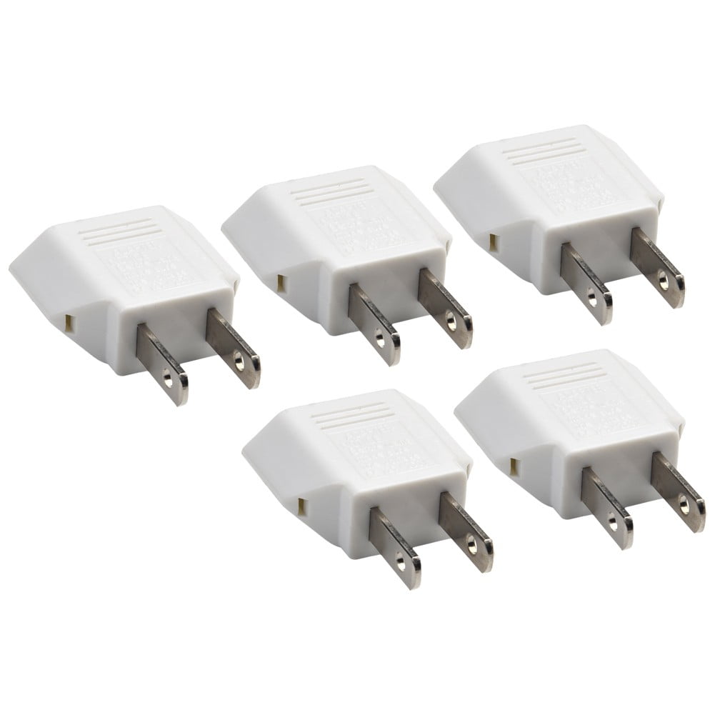5 Pack EU Europe to America Power Plug Wall Plug Converter Travel ...