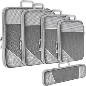 Brookstone 2 Pack with Zippers, XL Compression Packing Cube Set ...
