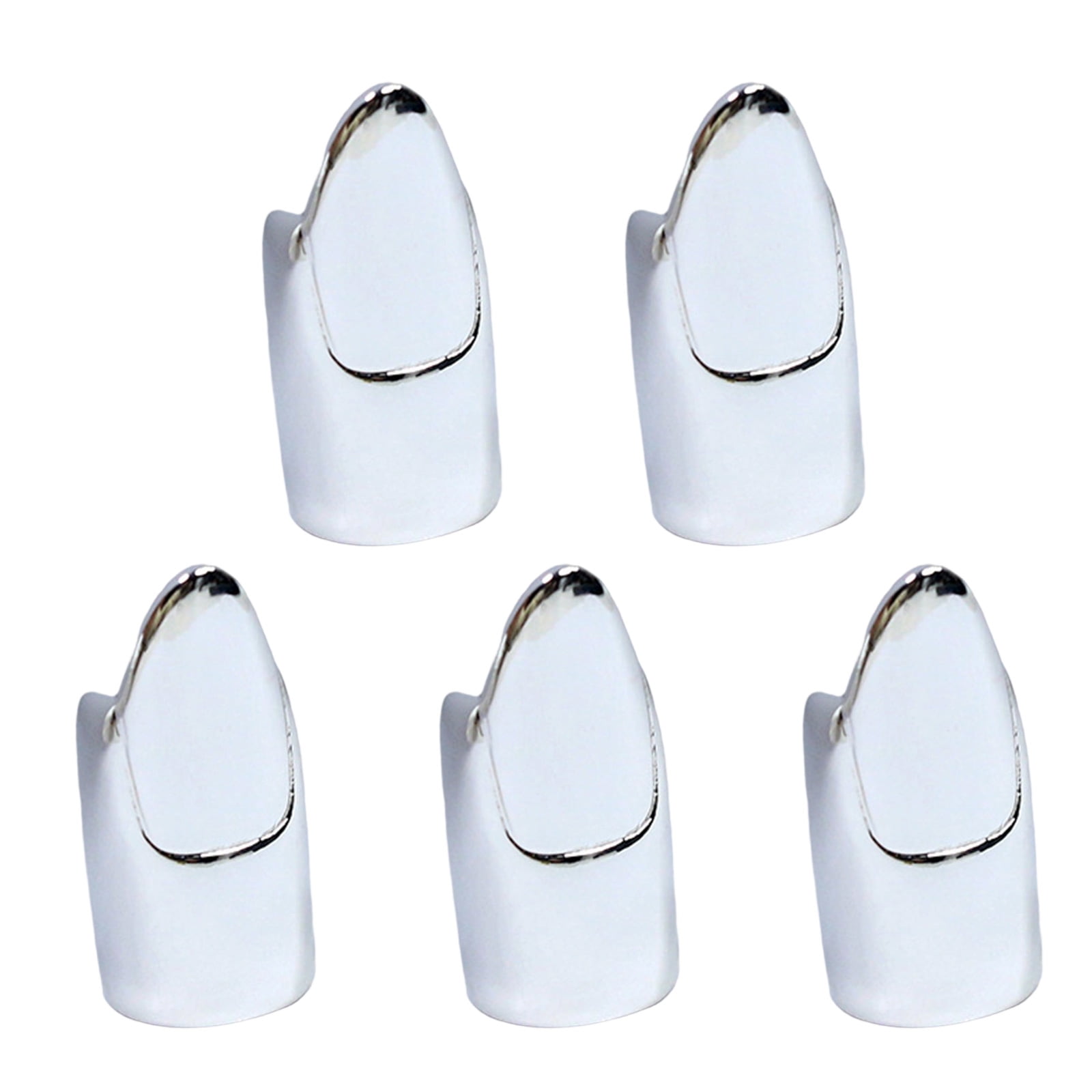5 Pack Fashion Jewelry Set Nails Rings Unique Finger Tip Rings Alloy ...