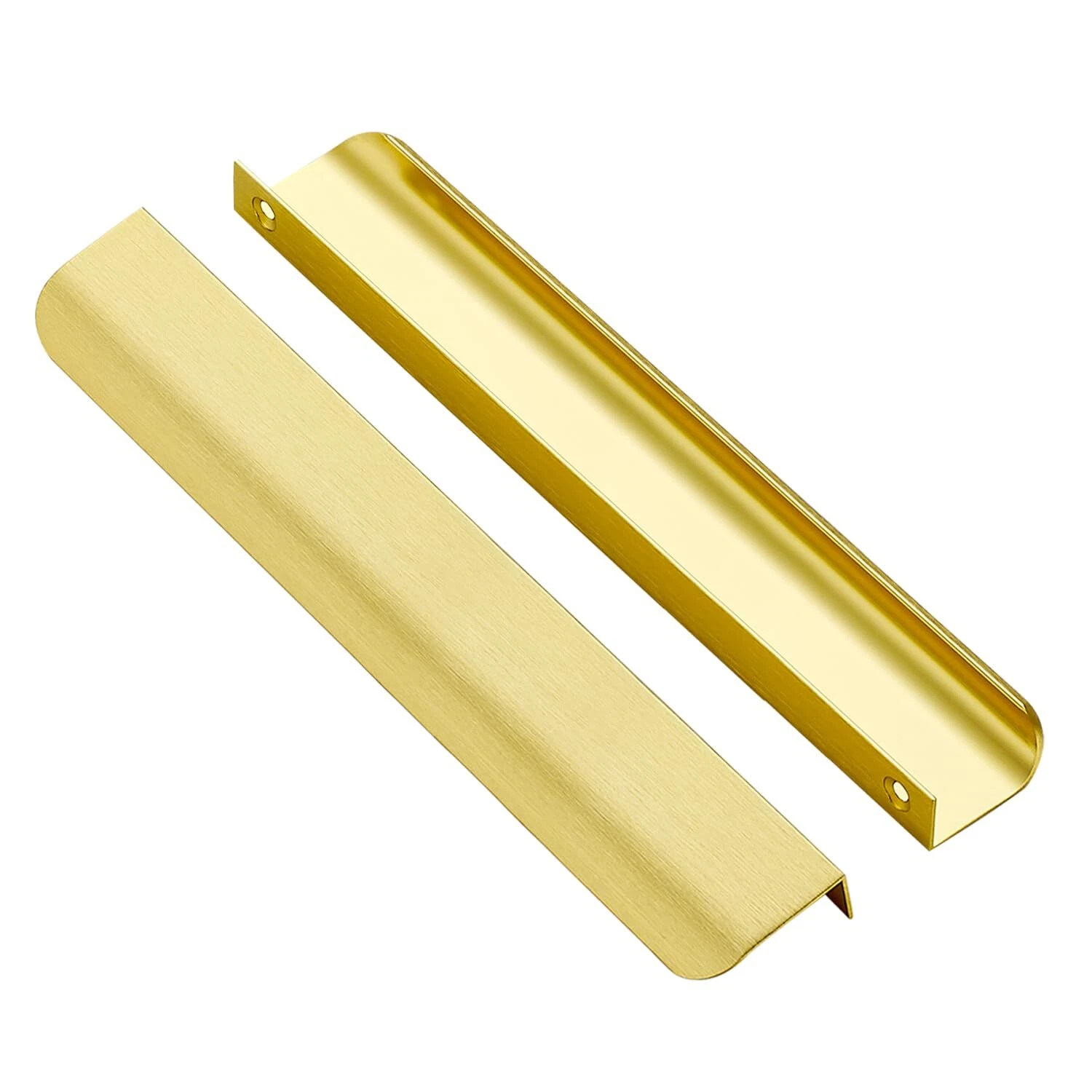 5 Pack Finger Pulls for Cabinets 192mm/7.5" Hole Center Tab Cabinet ...