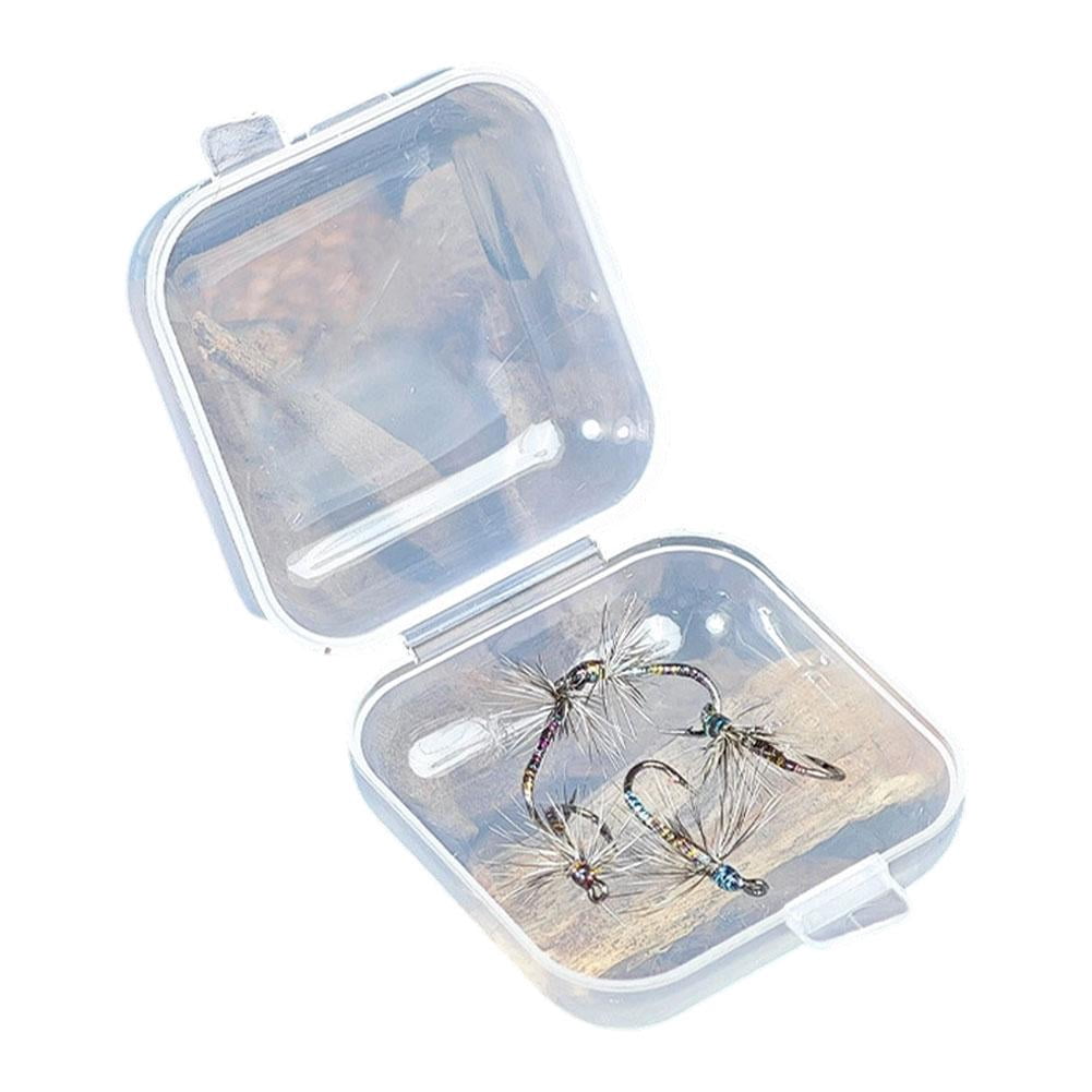 Blarkrus 5 Pack Fly Fishing Lures 5pcs Micro Jig Streamer, Reflective ...