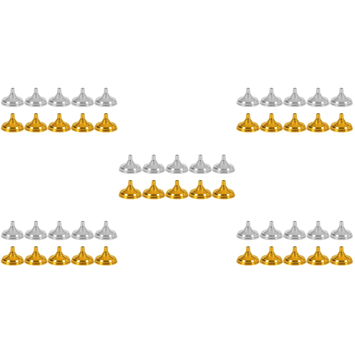 5 Pack Flagpole Base Portable Countries Flags Desktop Stand Mini Office ...