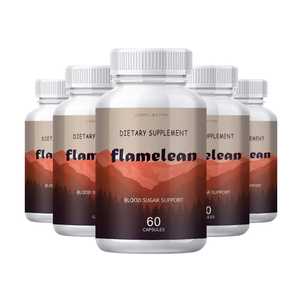 (5 Pack) Flamelean - Flamelean Sugar Support Capsules - Walmart.com