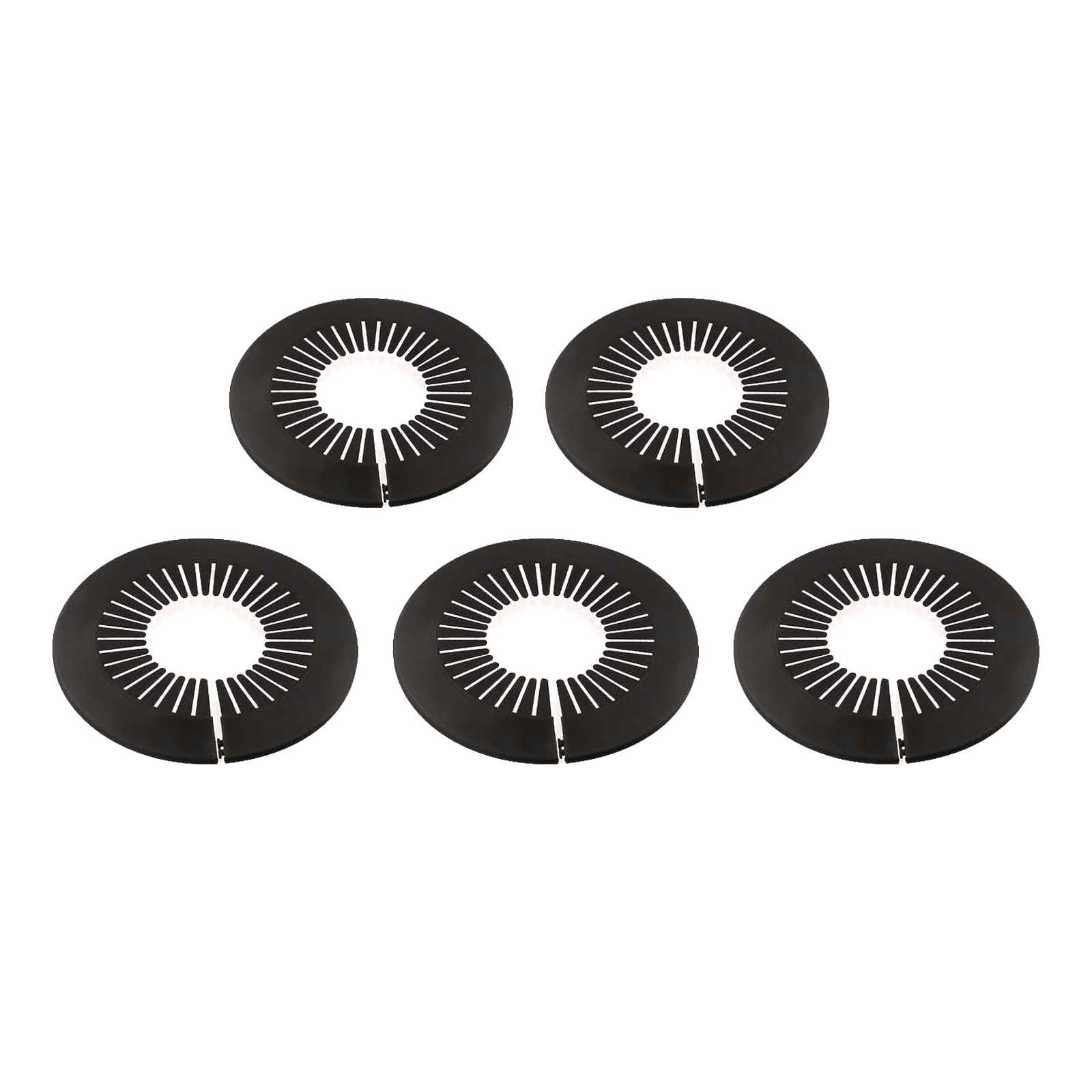 5-Pack Flange Pipe Covers for Heating Pipes - Decorative Rosette for ...