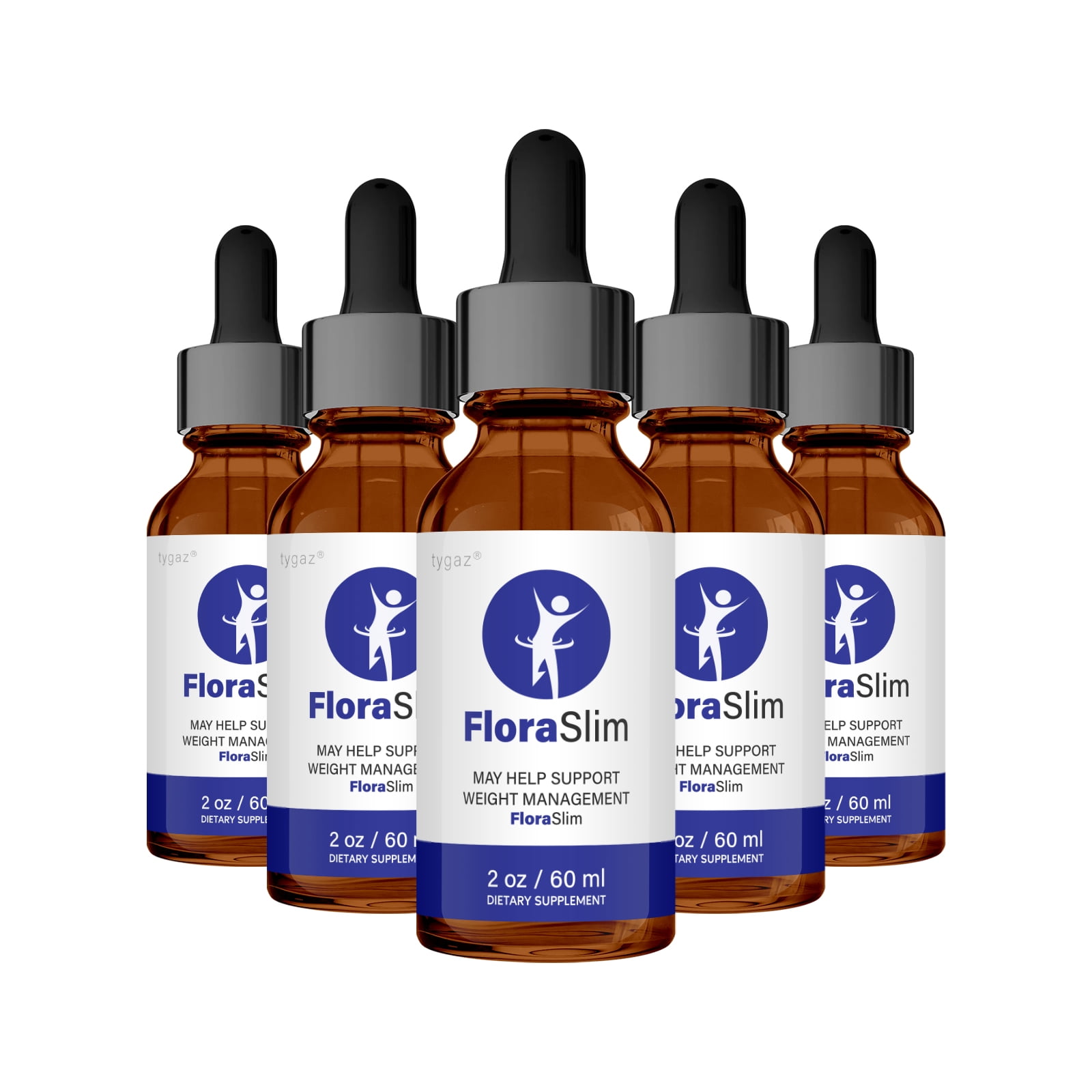 (5 Pack) Flora Slim Drops - Flora Slim Drops - Walmart.com