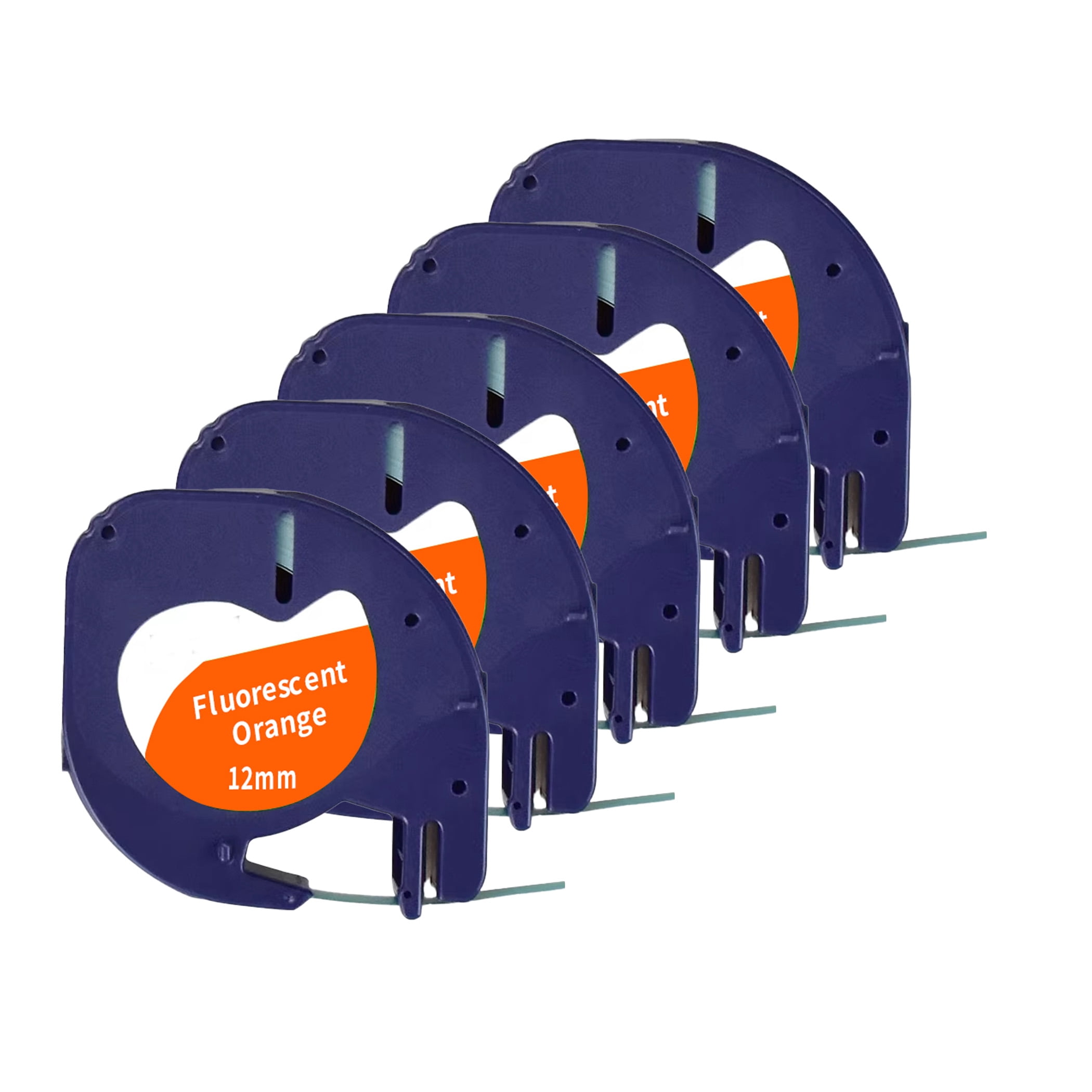 5 Pack Fluorescent Colors Compatible with Refills Replacement for Label ...