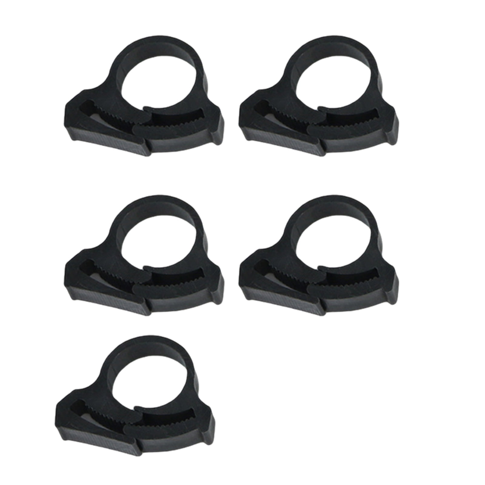 5 Pack Garden Water Pipe Clamps Adjustable Hose Clips Drip Irrigation Tubing Holders for Stable ...