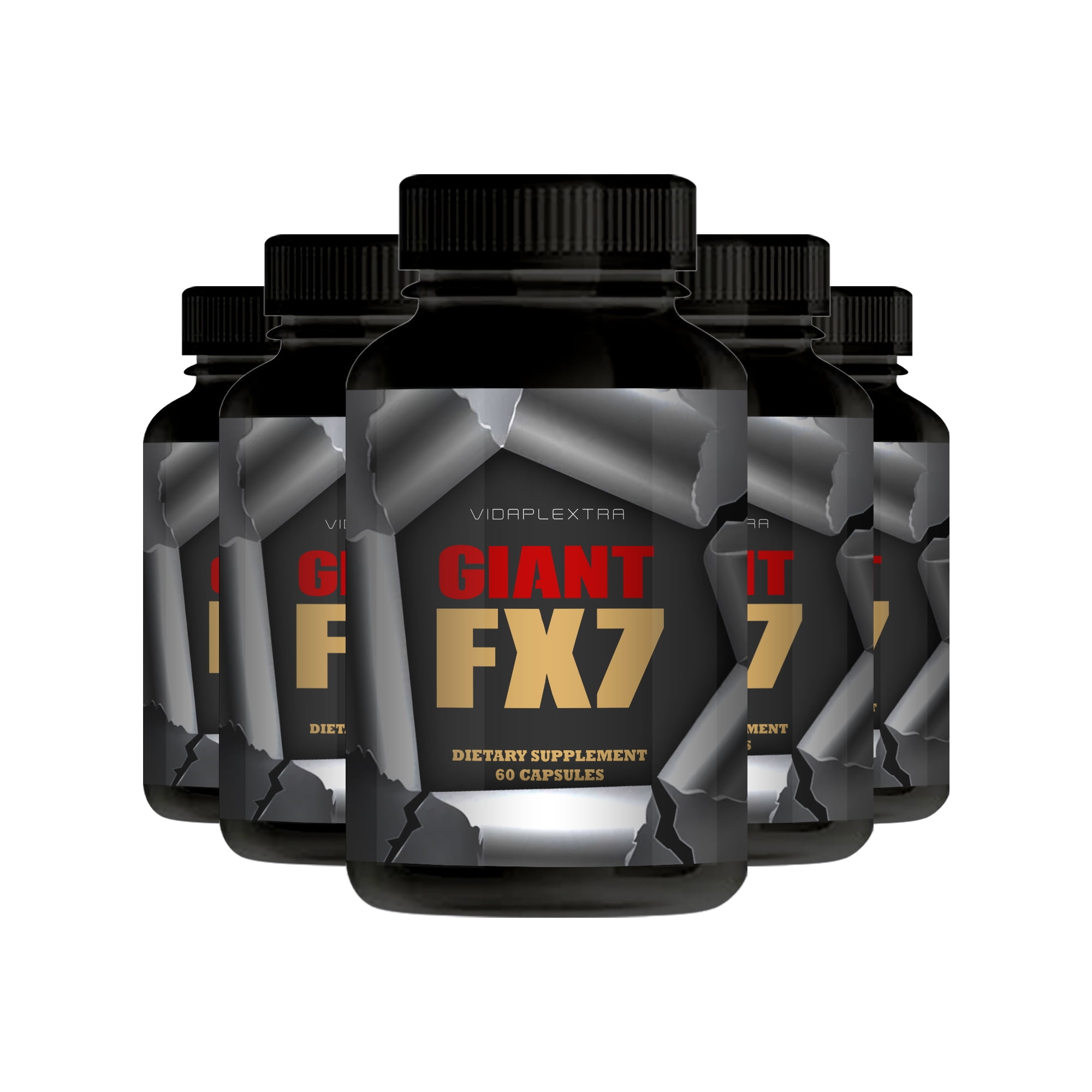 Vidaplextra Giant FX7 Capsules, Male Support Supplement, Stamina ...