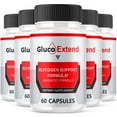 (5 Pack) Gluco Extend Glycogen Support Supplement GlucoExtend Capsules ...