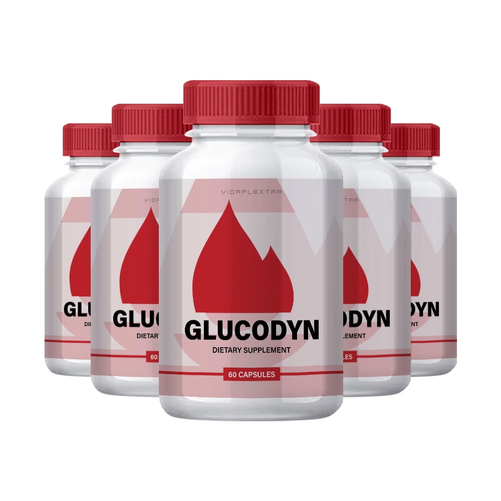 (5 Pack) Glucodyn - Glucodyn Dietary Supplement Capsules - Walmart.com