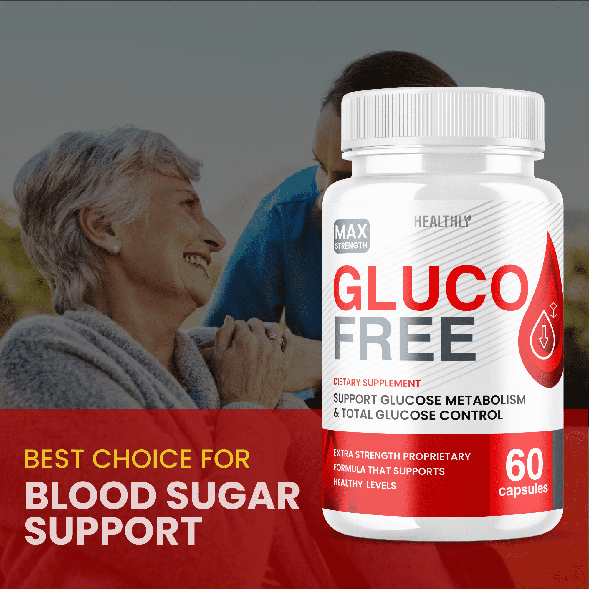 (5 Pack) Glucofree Glucofree, Glucofree Pills, Gluco Free Blood Support ...