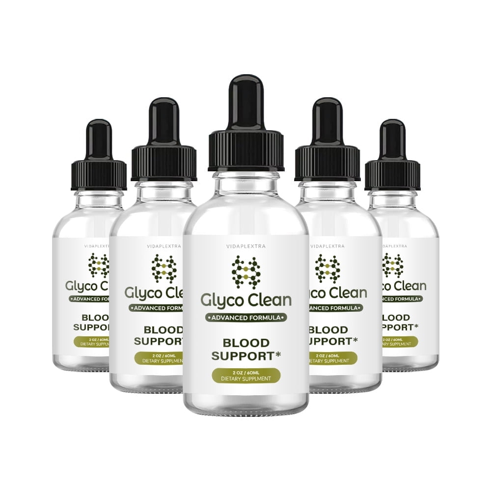 (5 Pack) Glyco Clean Drops - Glyco Clean Advanced Formula Drops ...