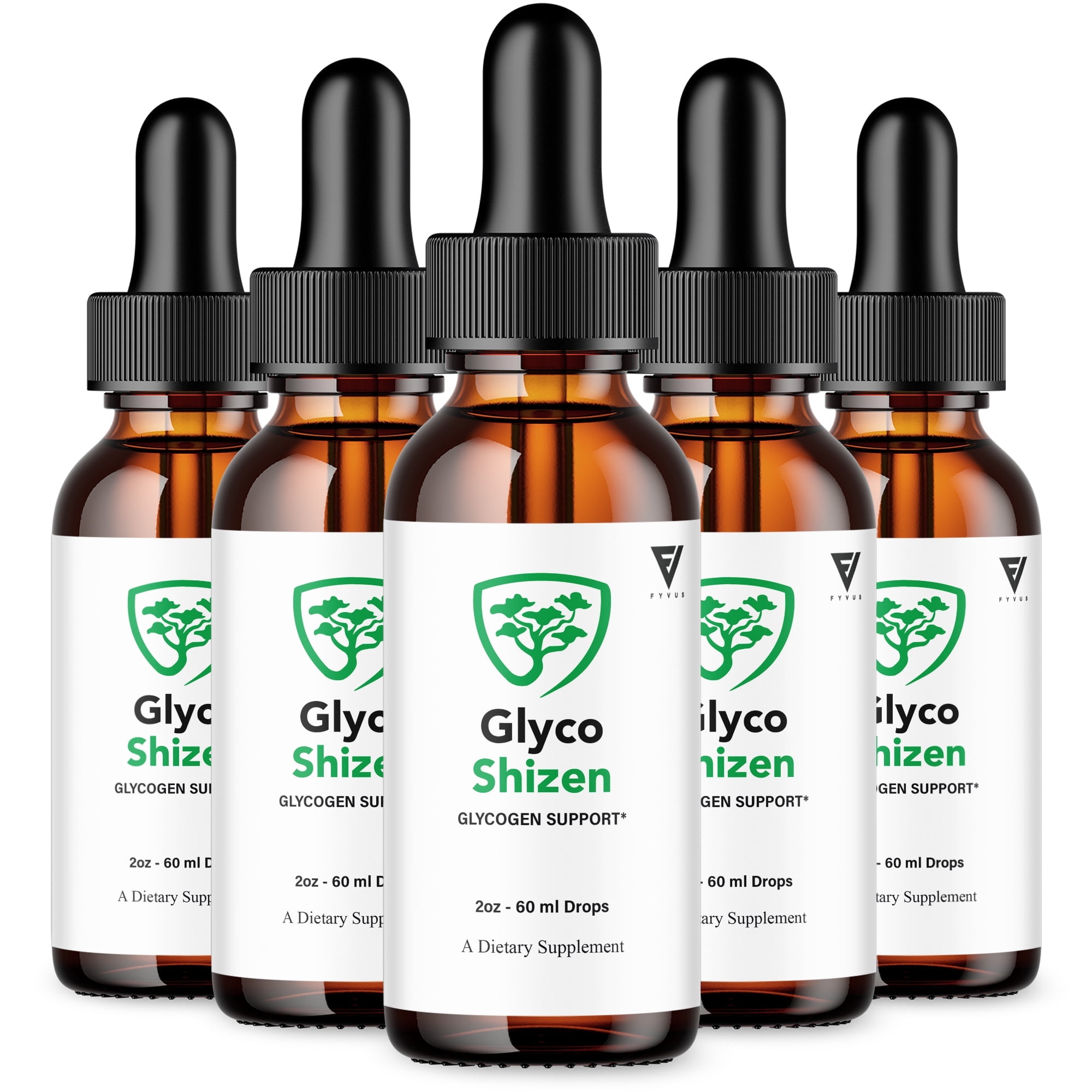 (5 Pack) Glyco Shizen Drops GlycoShizen Advanced Liquid Drop Supplement ...
