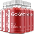 5 Pack Go Keto Gummies, GoKeto 300 Gummies - Walmart.com