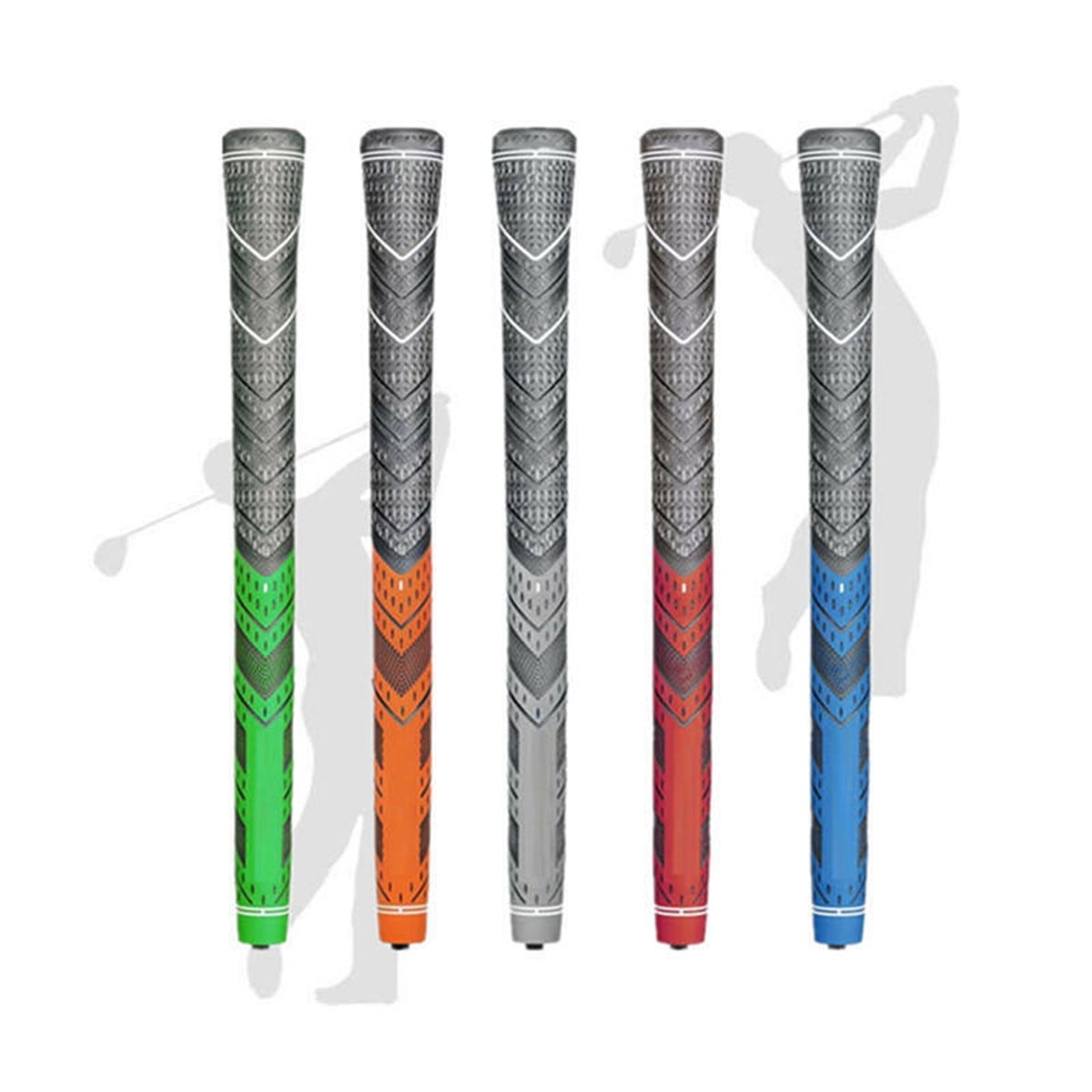 5-Pack Golf Grips, Midsize Standard Non-Slip Golf Club Grips For Iron ...