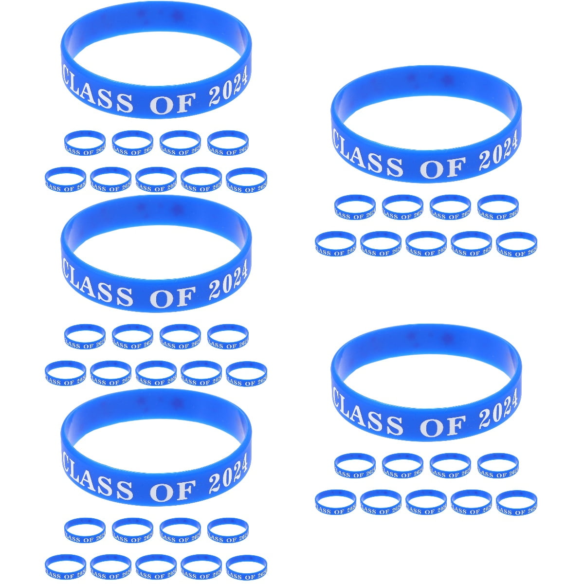 5 Pack Graduations Wristband Class of 2024 Party Accessory Straps Brace ...
