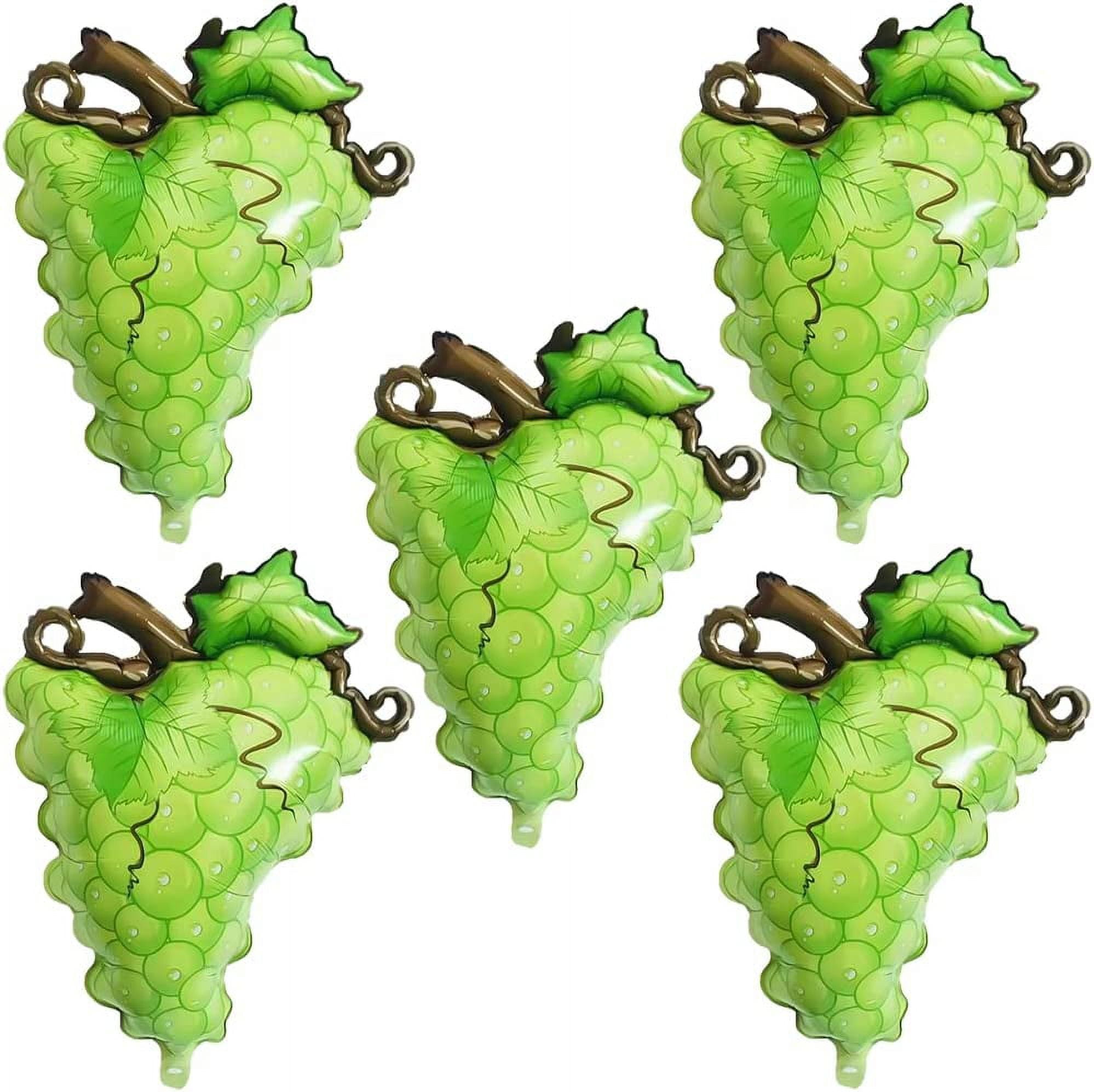 5-Pack Grape Foil Mylar Balloons for Baby Shower - Walmart.com
