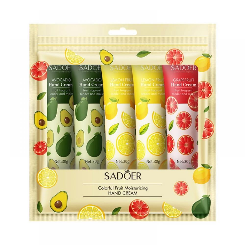 5 Pack Hand Cream Set for Dry Hands Body Hand Care Cream for Dry ...