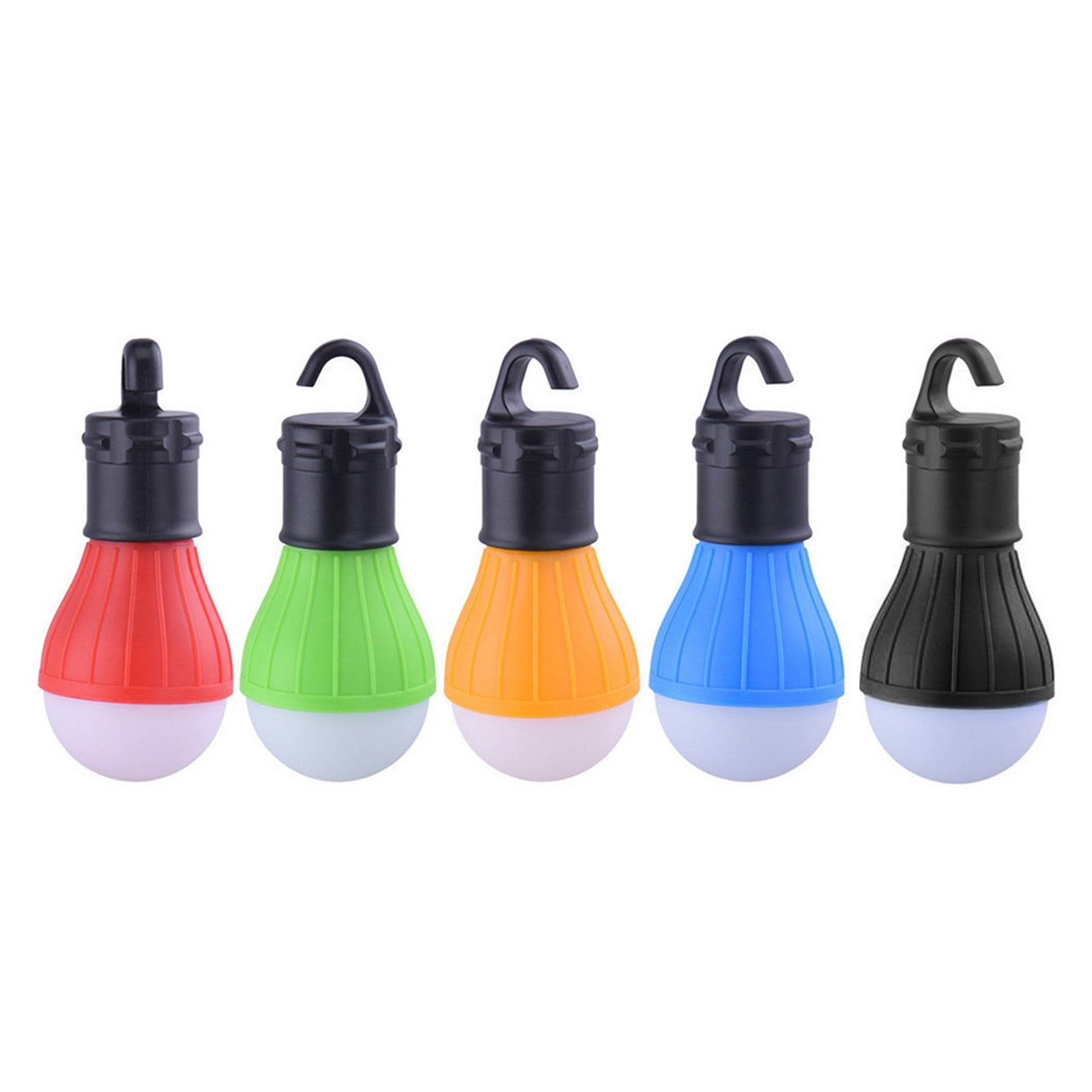 5 Pack Hanging LED Camping Light, Portable Camp Lanterns Tent Bulb ...