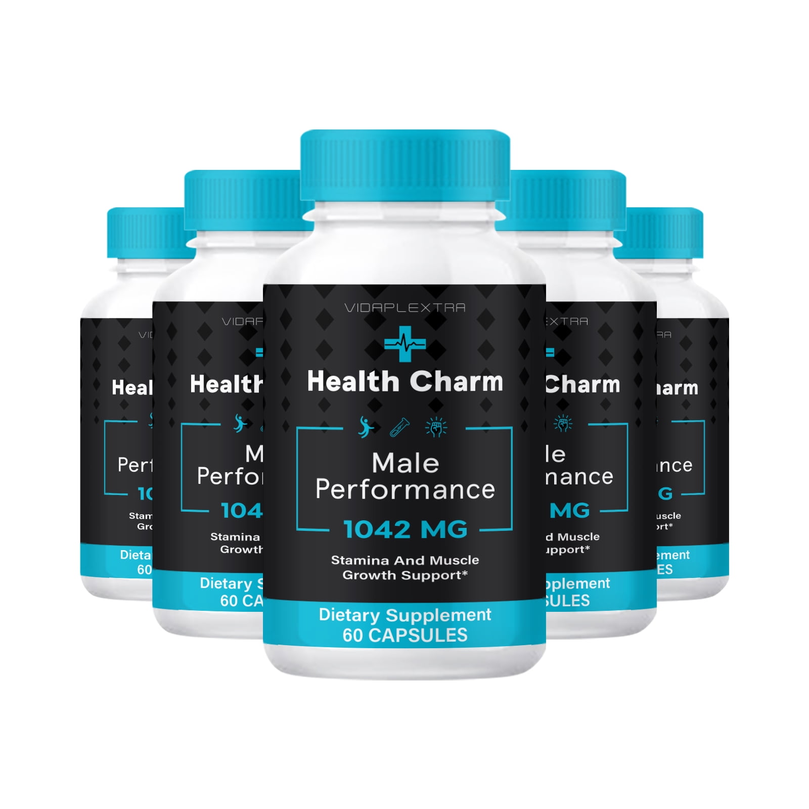 (5 Pack) Health Charm Capsules - Health Charm Capsules - Walmart.com
