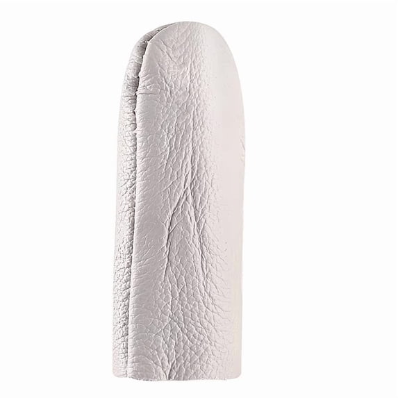 5-Pack Heavy Duty Faux Cowhide Cut Resistant Finger Guards - Adjustable ...