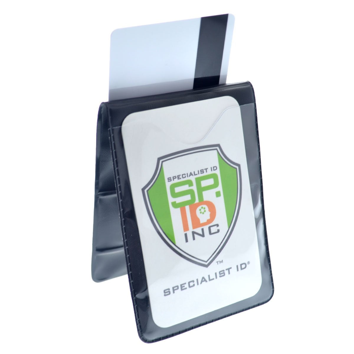 5 Pack - Specialist ID Heavy Duty Magnetic Badge Holder - Holds 2 ...